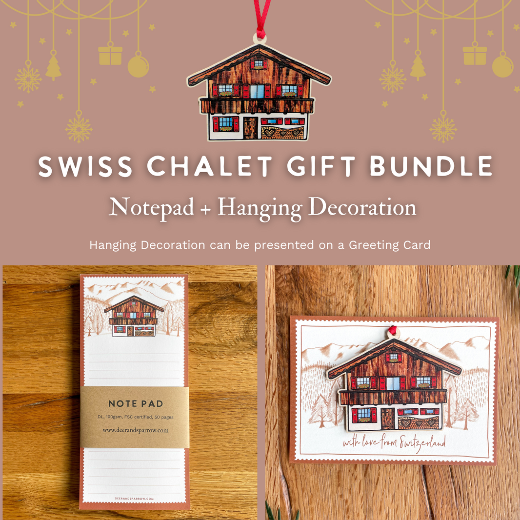 Swiss Themed Gifts – Deer and Sparrow Cupples