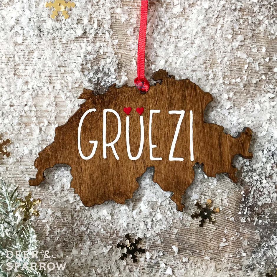 Swiss Themed Gifts – Deer and Sparrow Cupples